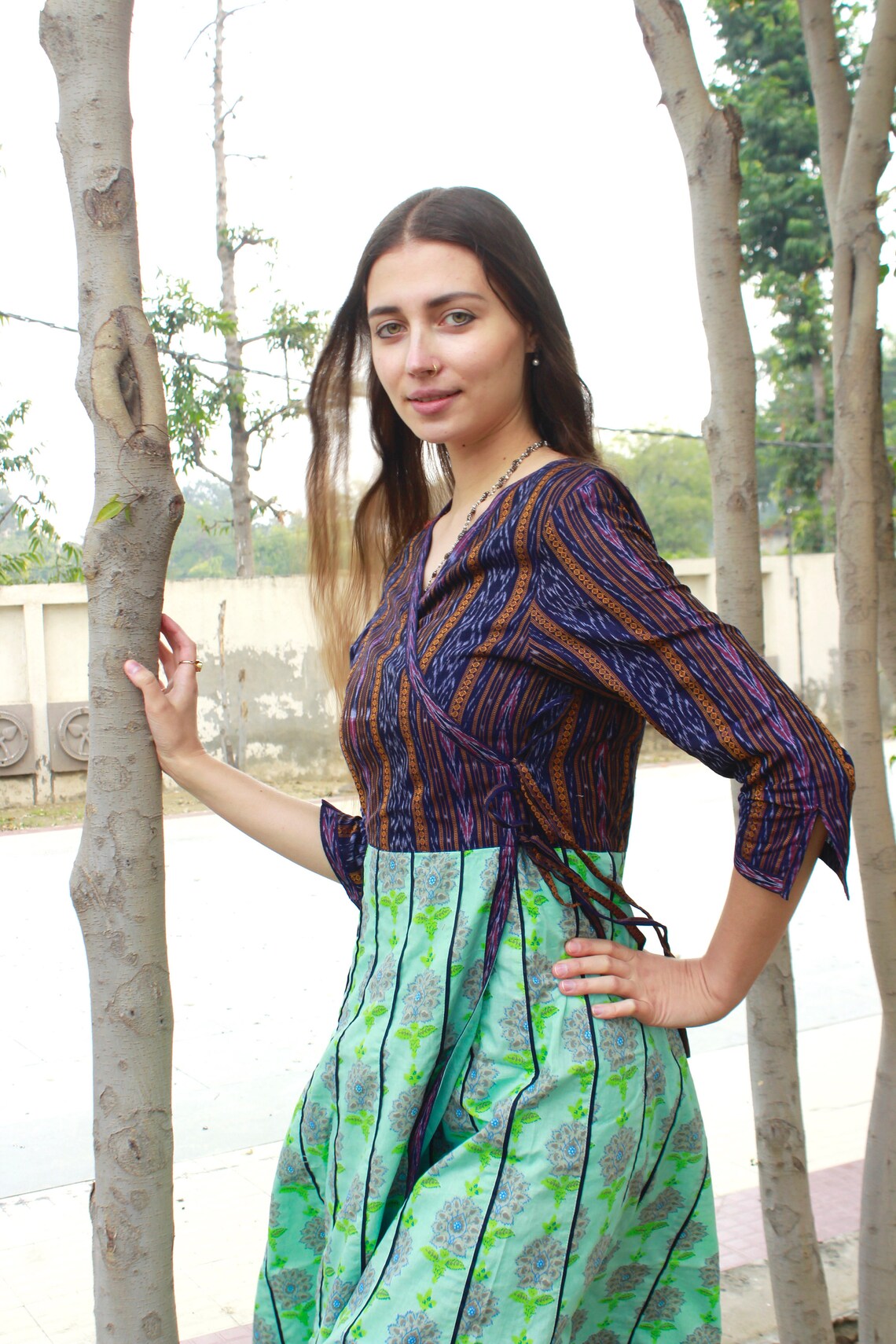 New Remuna-anarkali Dresshand Block - Etsy UK