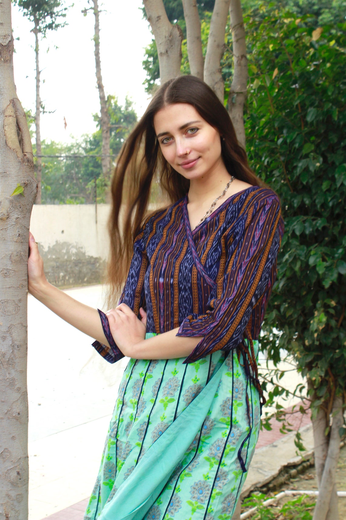 New Remuna-anarkali Dresshand Block - Etsy UK