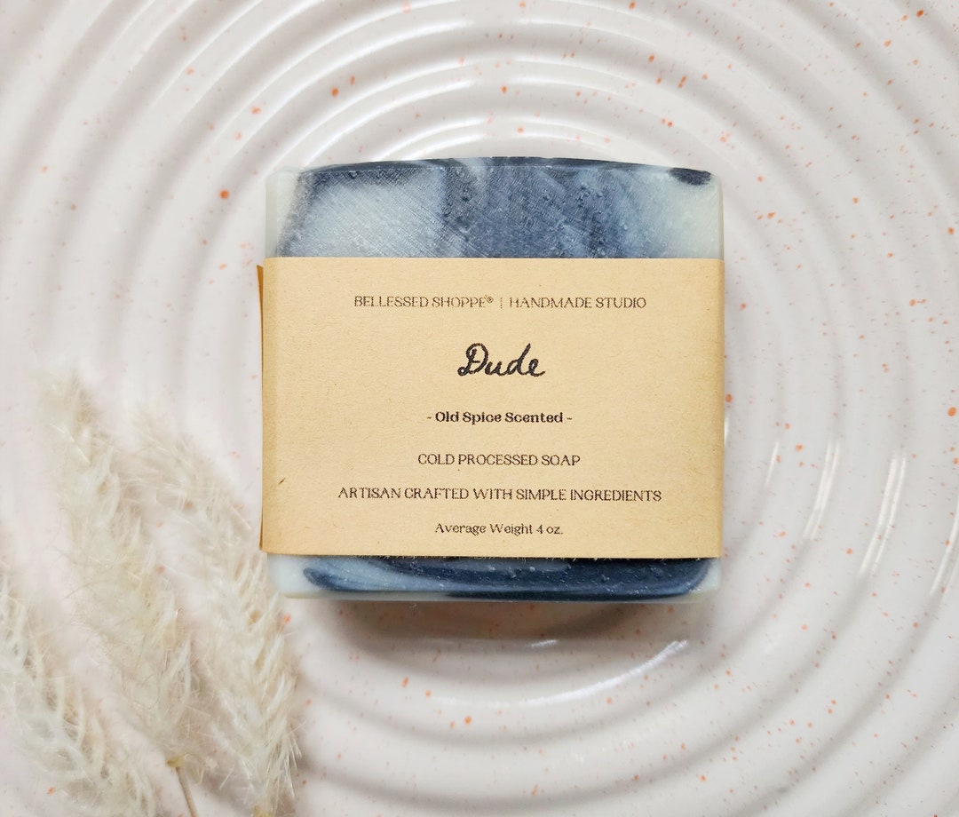 Dude Artisan Crafted Soap Cold Process Soap Simple Ingredients Vegan ...
