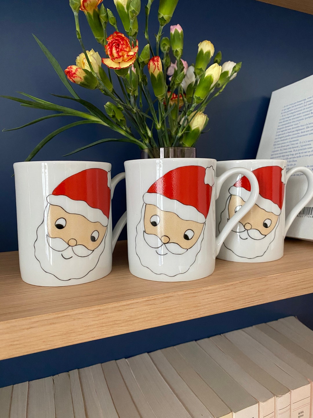 Available for Christmas Santa Claus Mug to Get Into the - Etsy