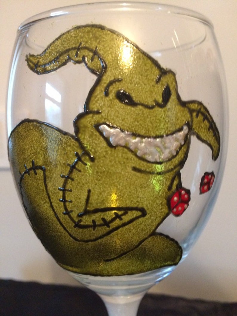 Jack Skellington Zero Oogie Boogie Sally Set of Four Hand - Etsy