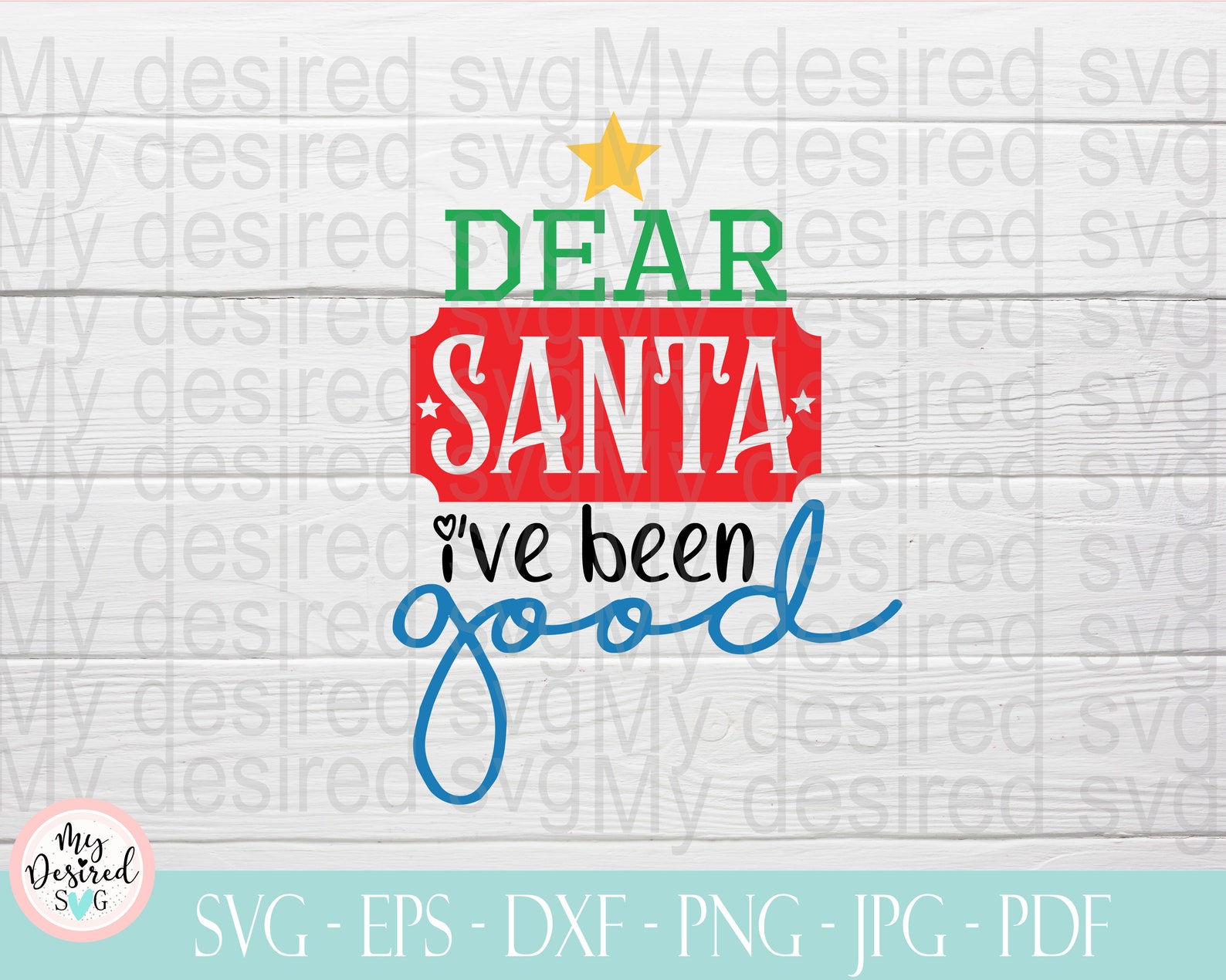 Dear Santa Svg Funny Christmas Svg Kids Christmas Svg - Etsy