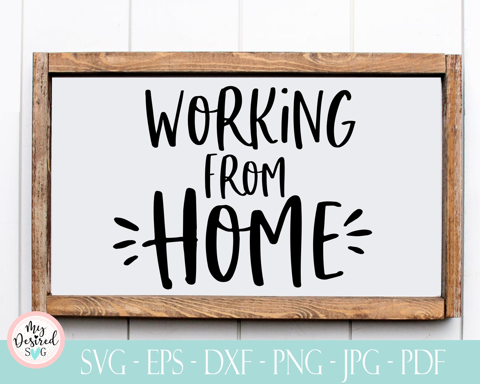 Working From Home Svg Home Office Svg Non Essential 2020 | Etsy