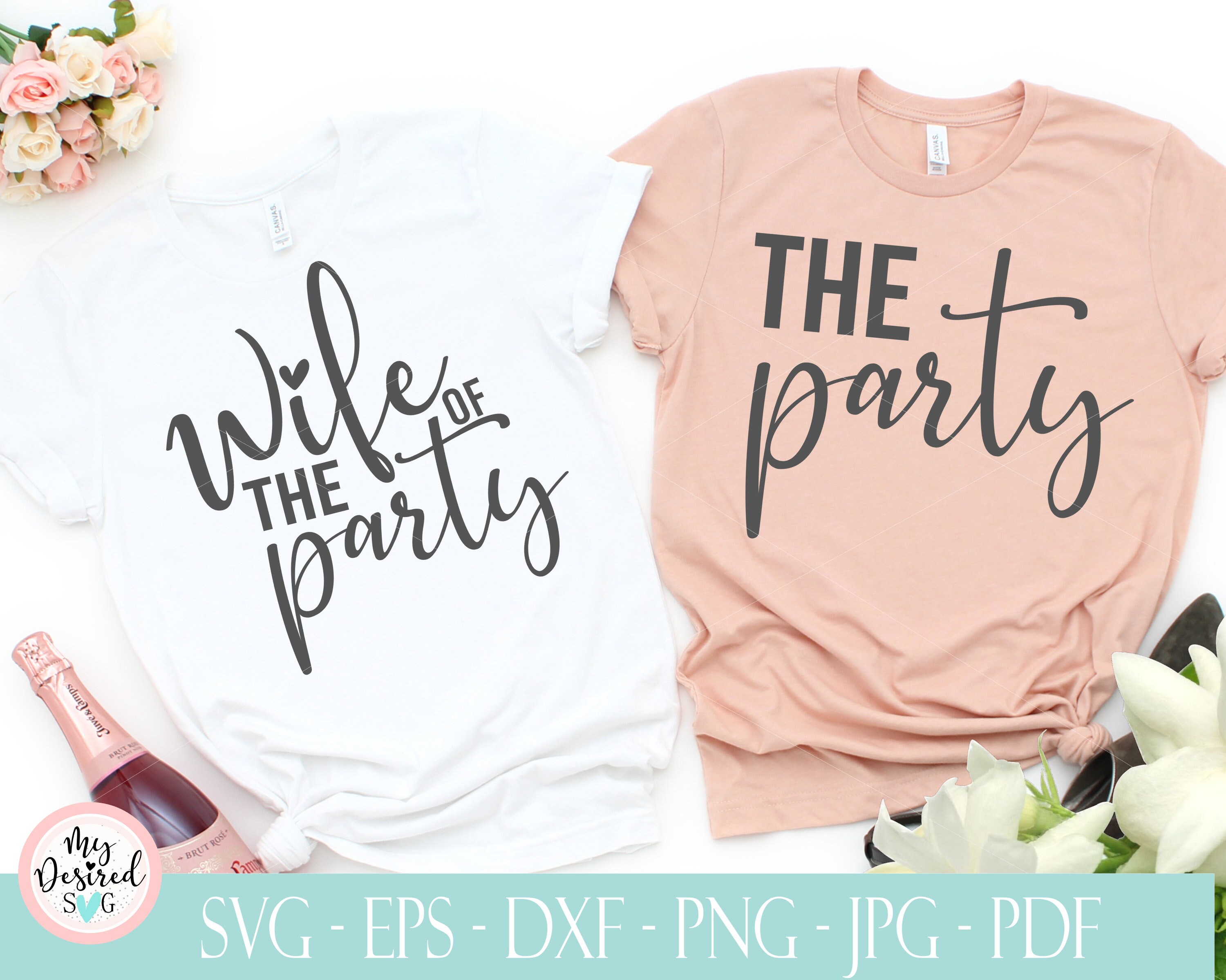 Wife of the Party Svg the Party SVG Bachelorette Party Svg - Etsy