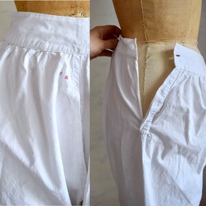 Vintage 1910s Split Crotch Bloomers Antique Edwardian Womens Drawers ...