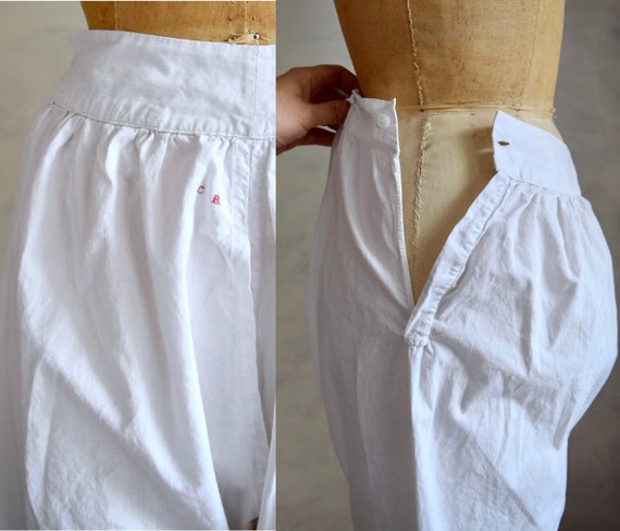 vintage 1910s split crotch bloomers | antique edward… - Gem