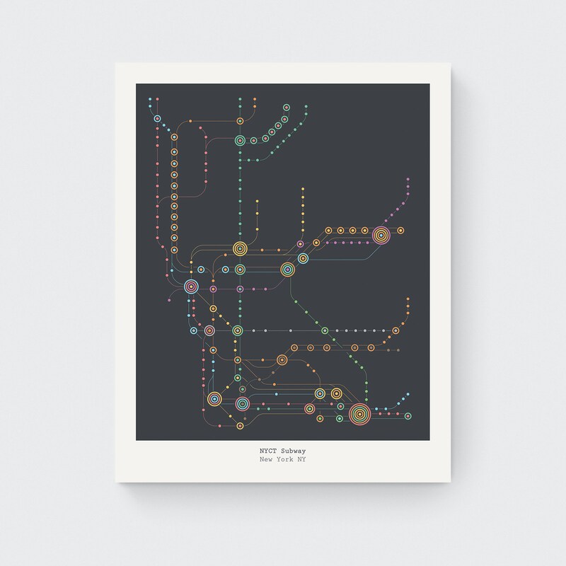 Subway Art Print - Etsy