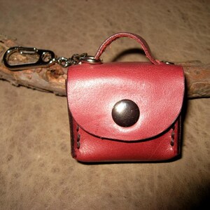 PDF Pattern: Mini Leather Coin Case, Small Accessories, Leather ...