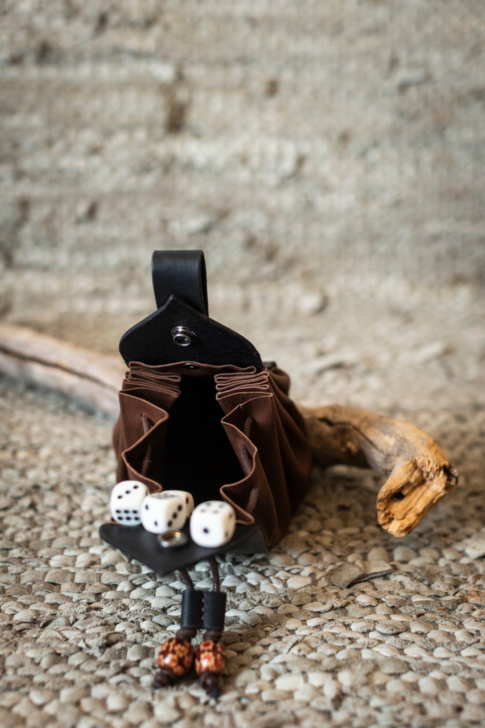 Medieval Leather Drawstring Belt Pouch/purse Unisex - Etsy