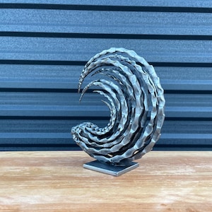 Handmade Iron Sculpture | Modern Sculptural Art - Etsy