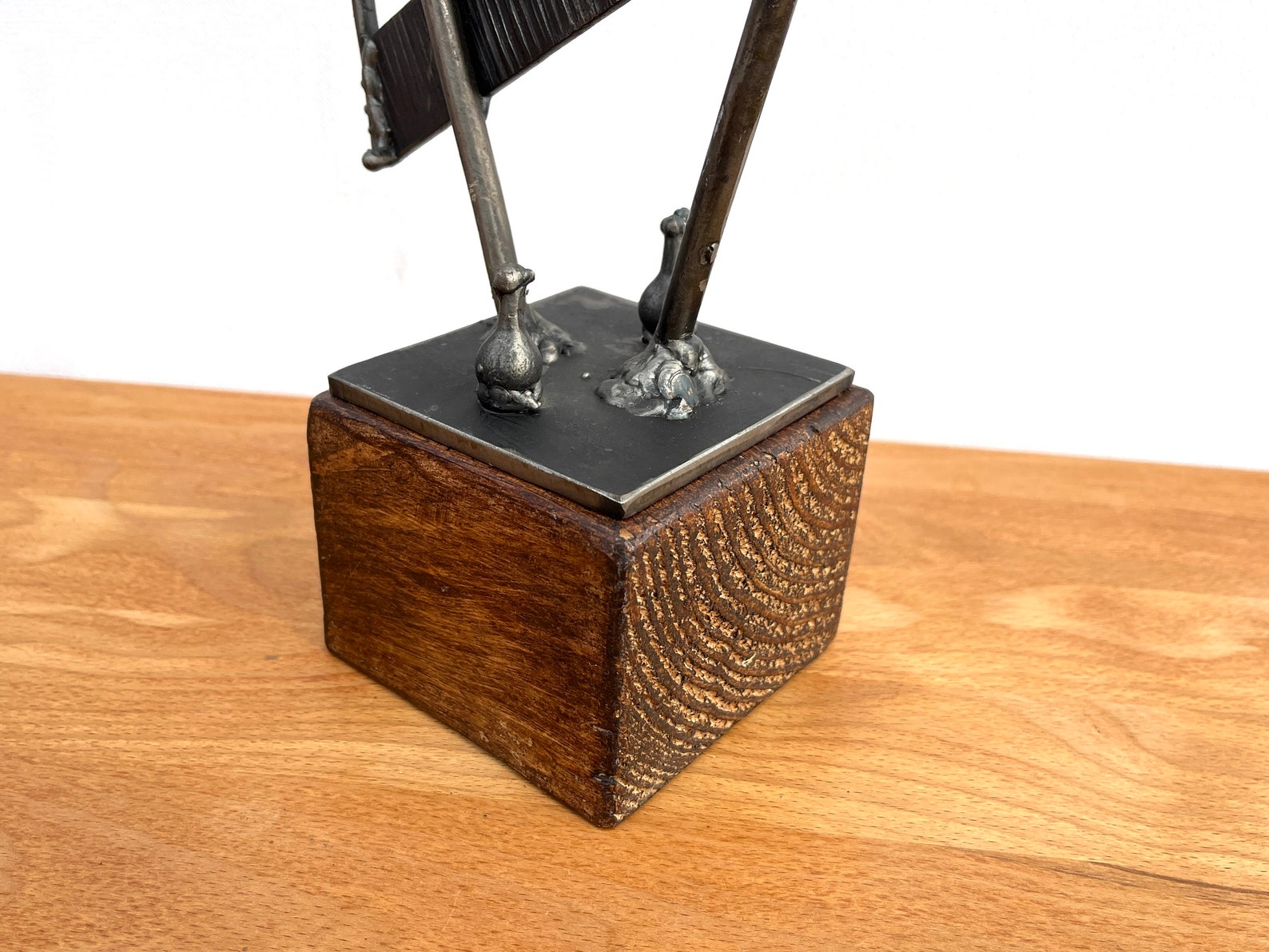 Artistic Metal Sculpture Hand-forged Art Object for Stylish Decor - Etsy