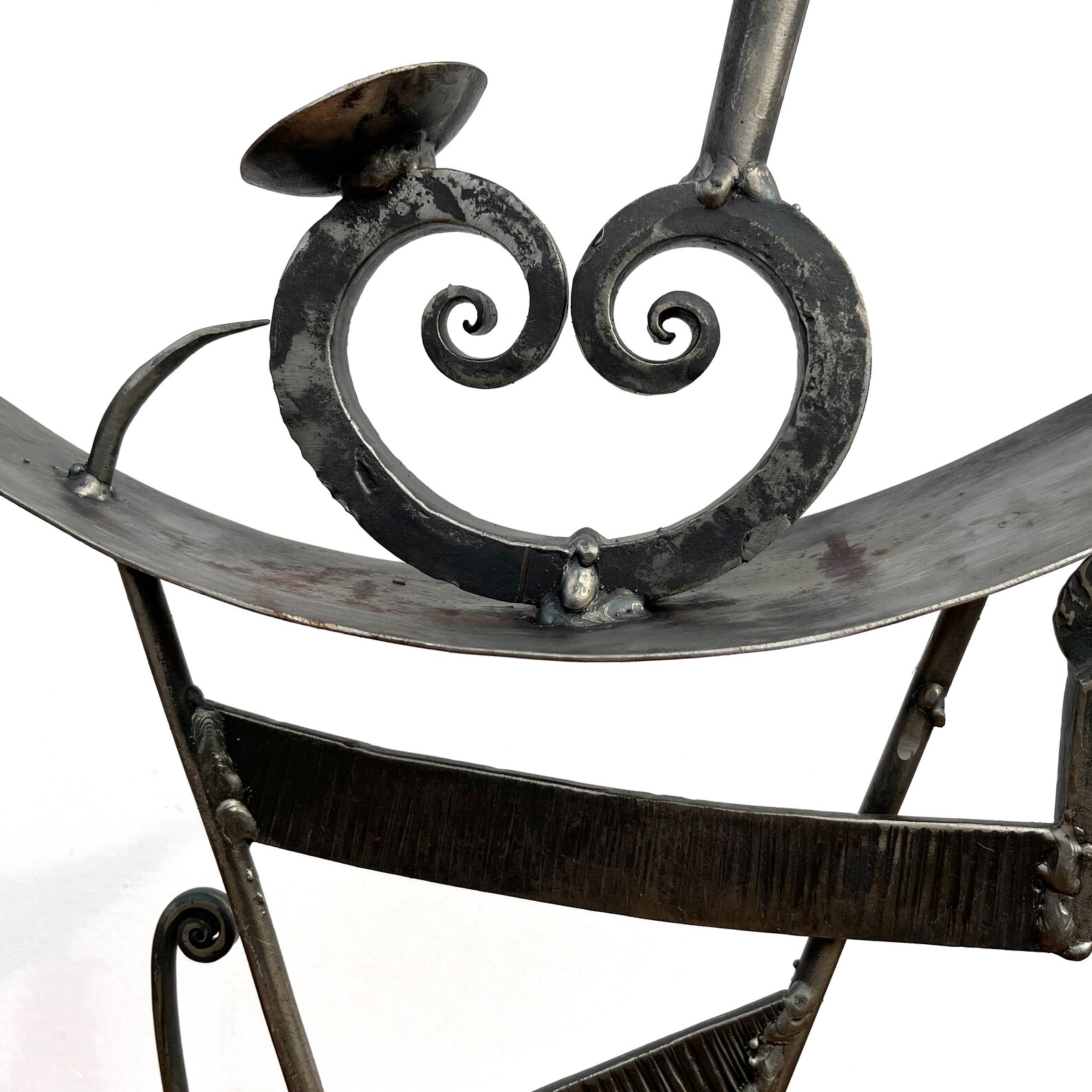 Artistic Metal Sculpture Hand-forged Art Object for Stylish Decor - Etsy