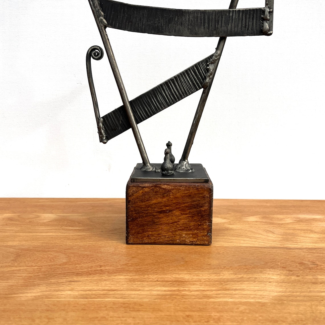 Artistic Metal Sculpture Hand-forged Art Object for Stylish Decor - Etsy