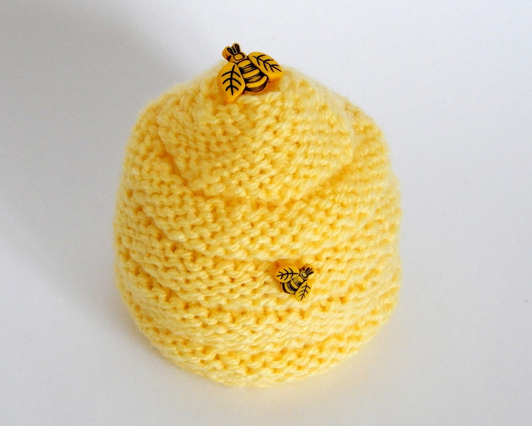 Knitted Beehive Chocolate Orange Cover Bees Bee Keeper Honey - Etsy UK