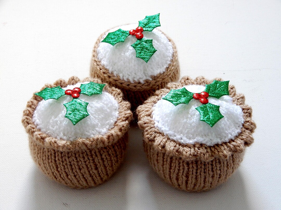 Mince Pie Knitted Christmas Chocolate Orange Cover Gift Stocking Filler ...