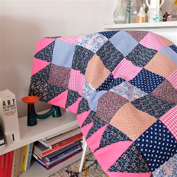 Couverture patchwork - Etsy France