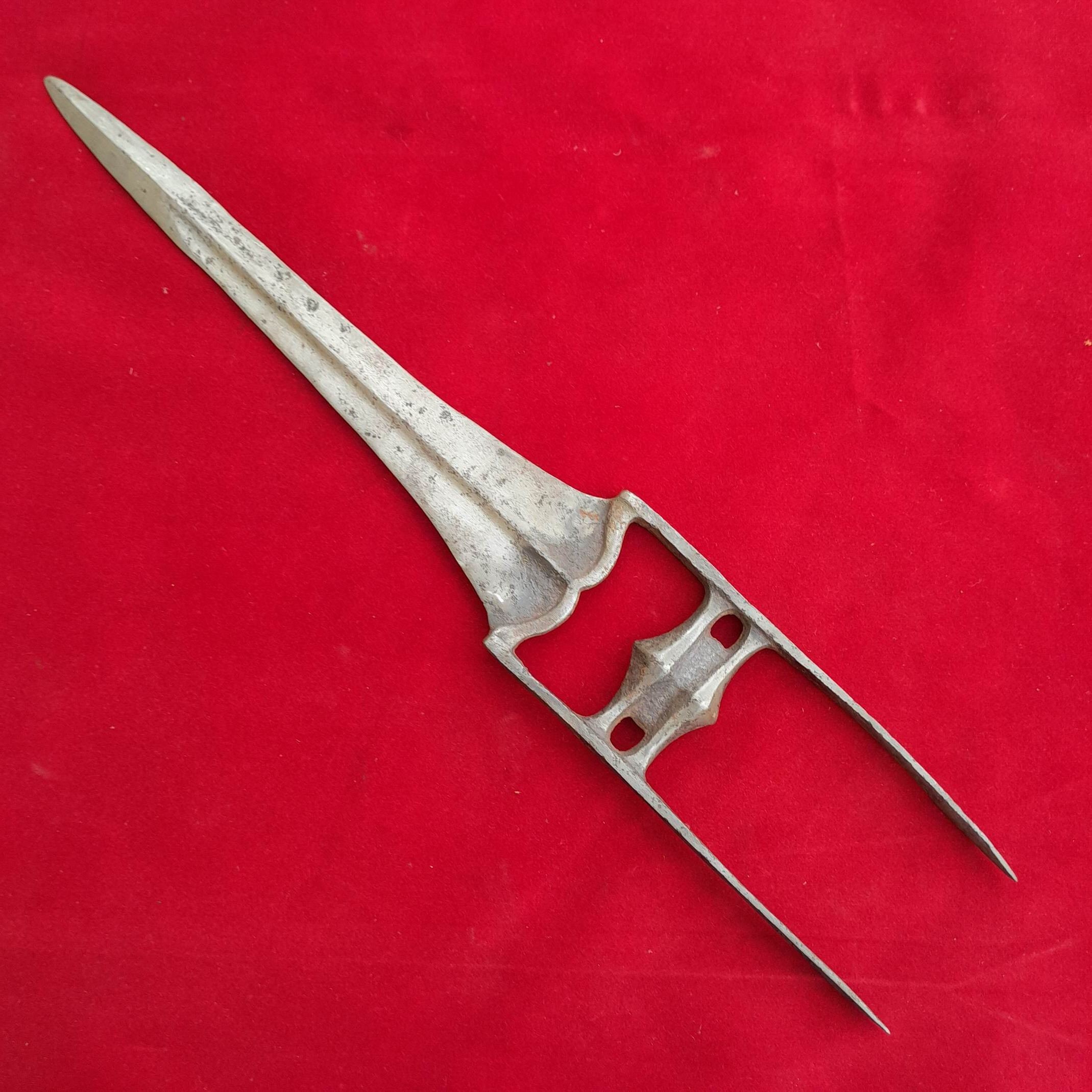 Rare Indian Mughal Rajput Sikh All Wootz Steel Large Katar - Etsy