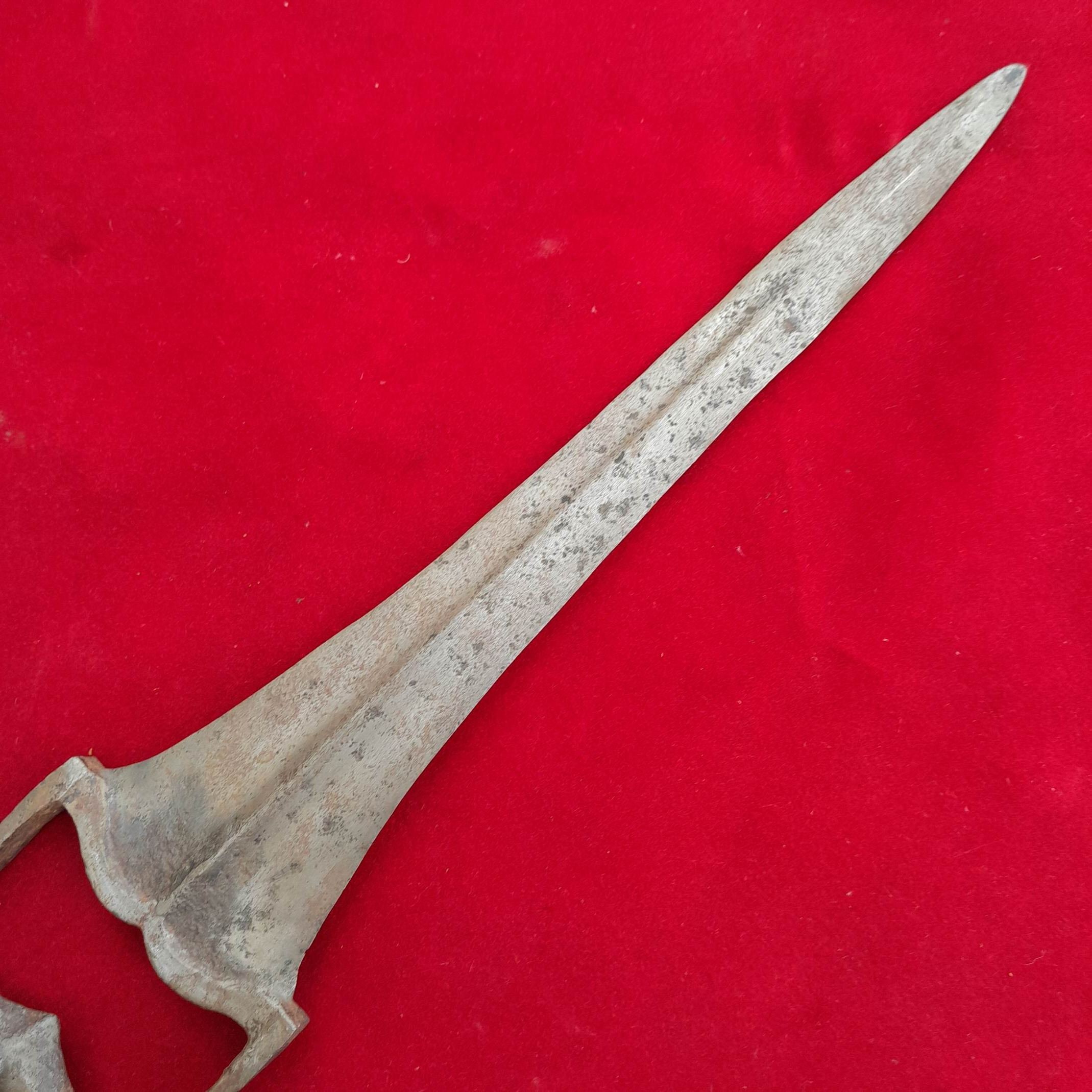 Rare Indian Mughal Rajput Sikh All Wootz Steel Large Katar - Etsy
