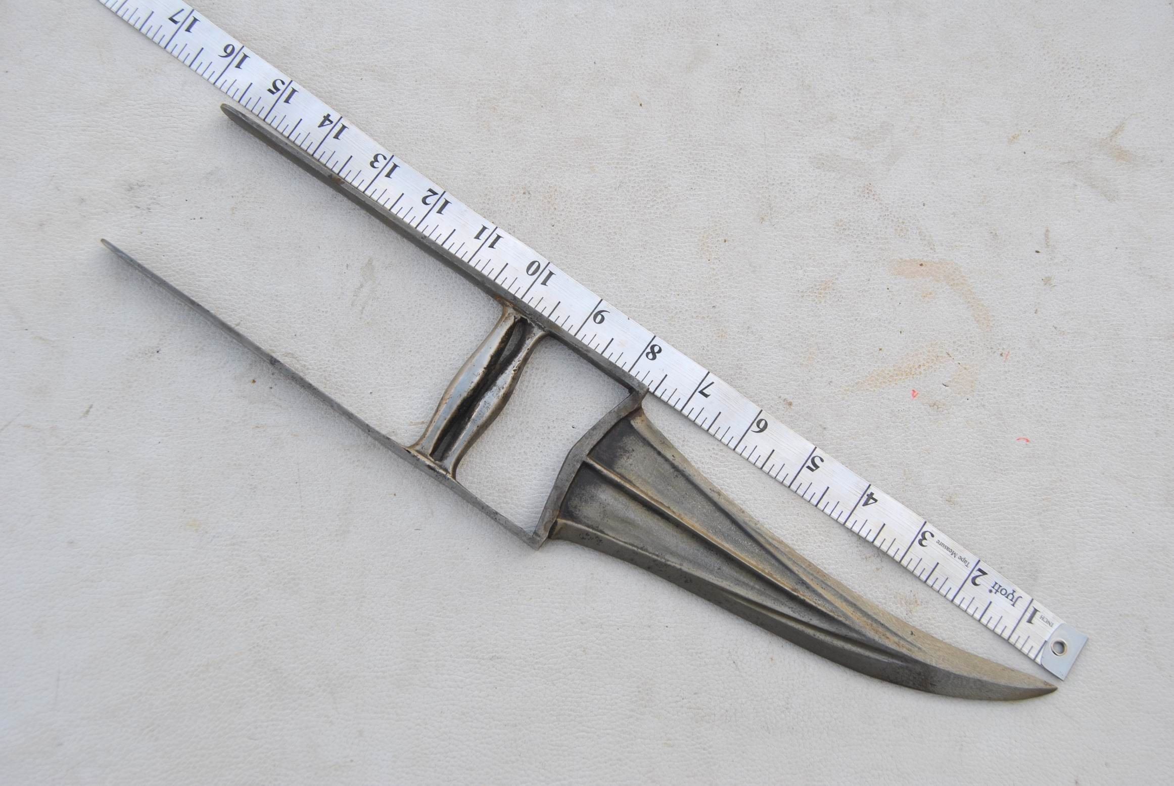 Rare Indian Mughal Rajput Sikh All Wootz Steel Katar Tiger - Etsy