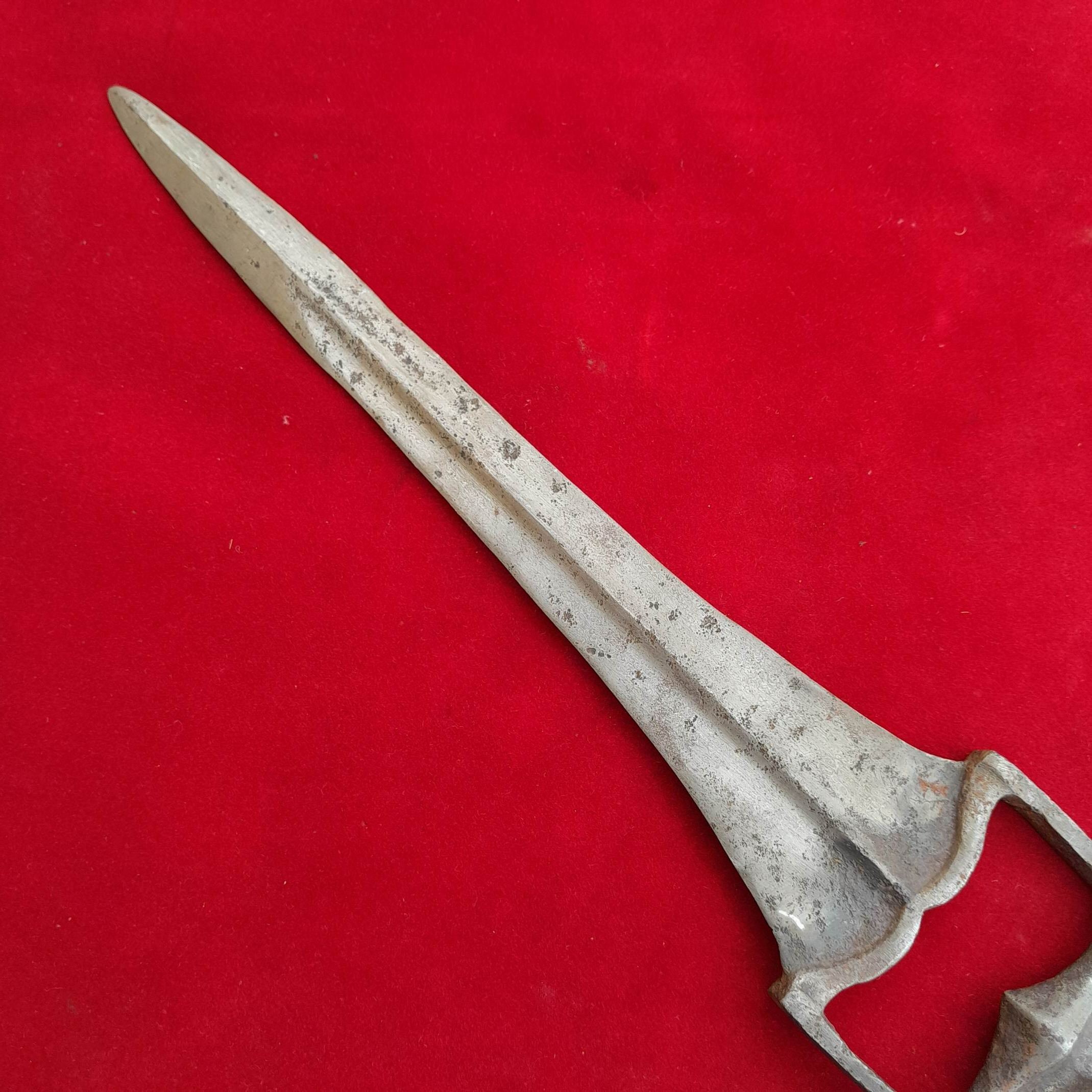 Rare Indian Mughal Rajput Sikh All Wootz Steel Large Katar - Etsy