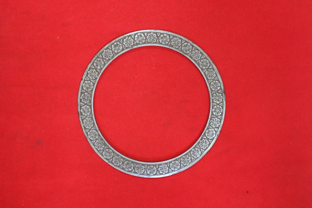 Indian Sikh Punjabi Chakram Chakar Engraved Koftgari Quoit Disc Nihang ...