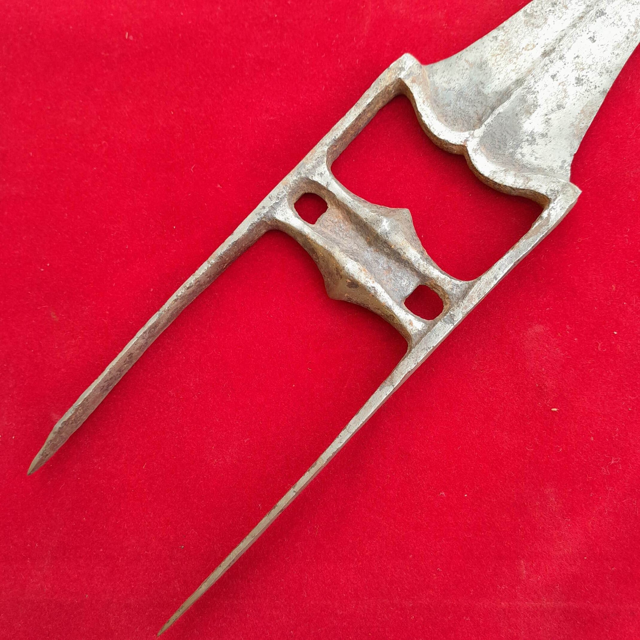 Rare Indian Mughal Rajput Sikh All Wootz Steel Large Katar - Etsy