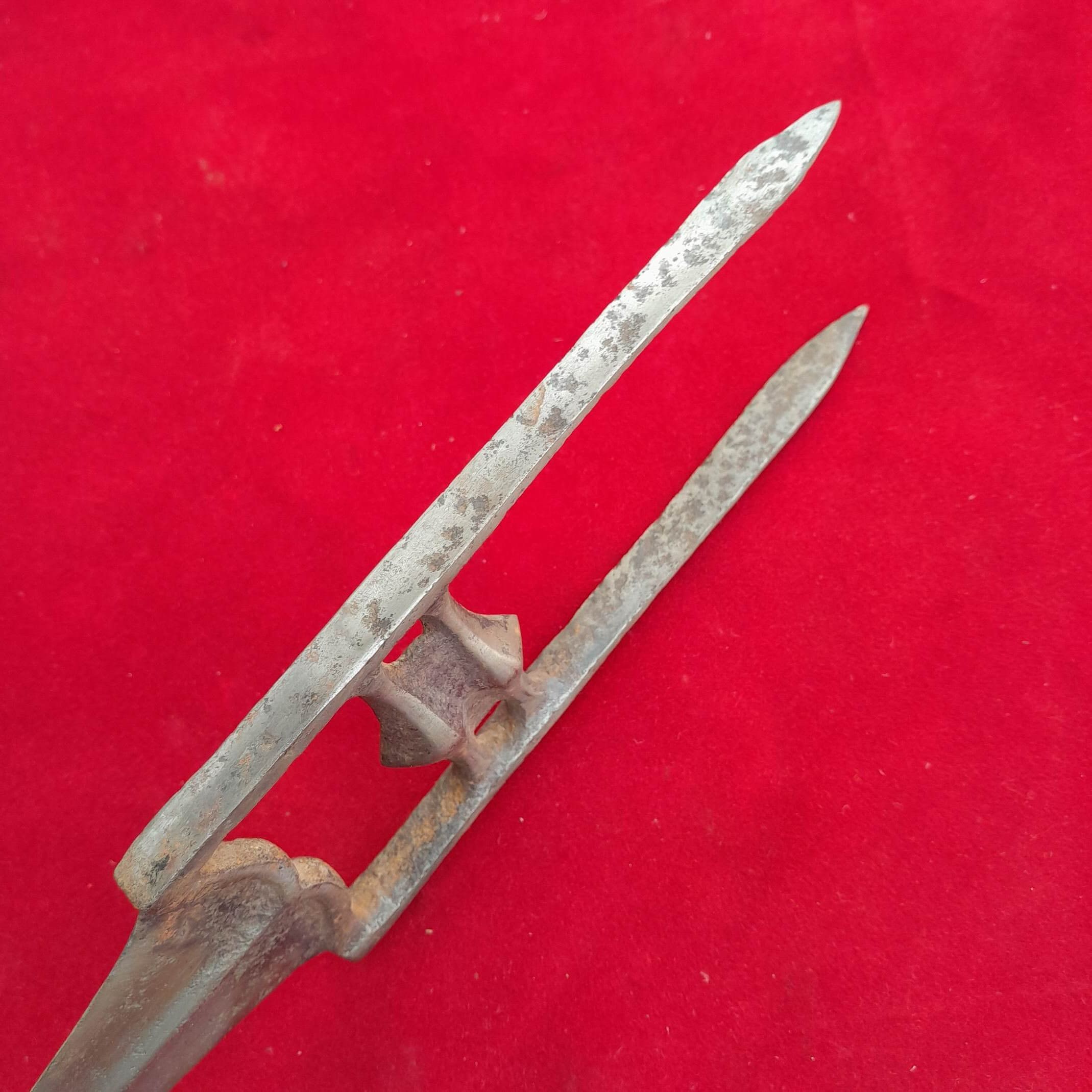 Rare Indian Mughal Rajput Sikh All Wootz Steel Large Katar - Etsy