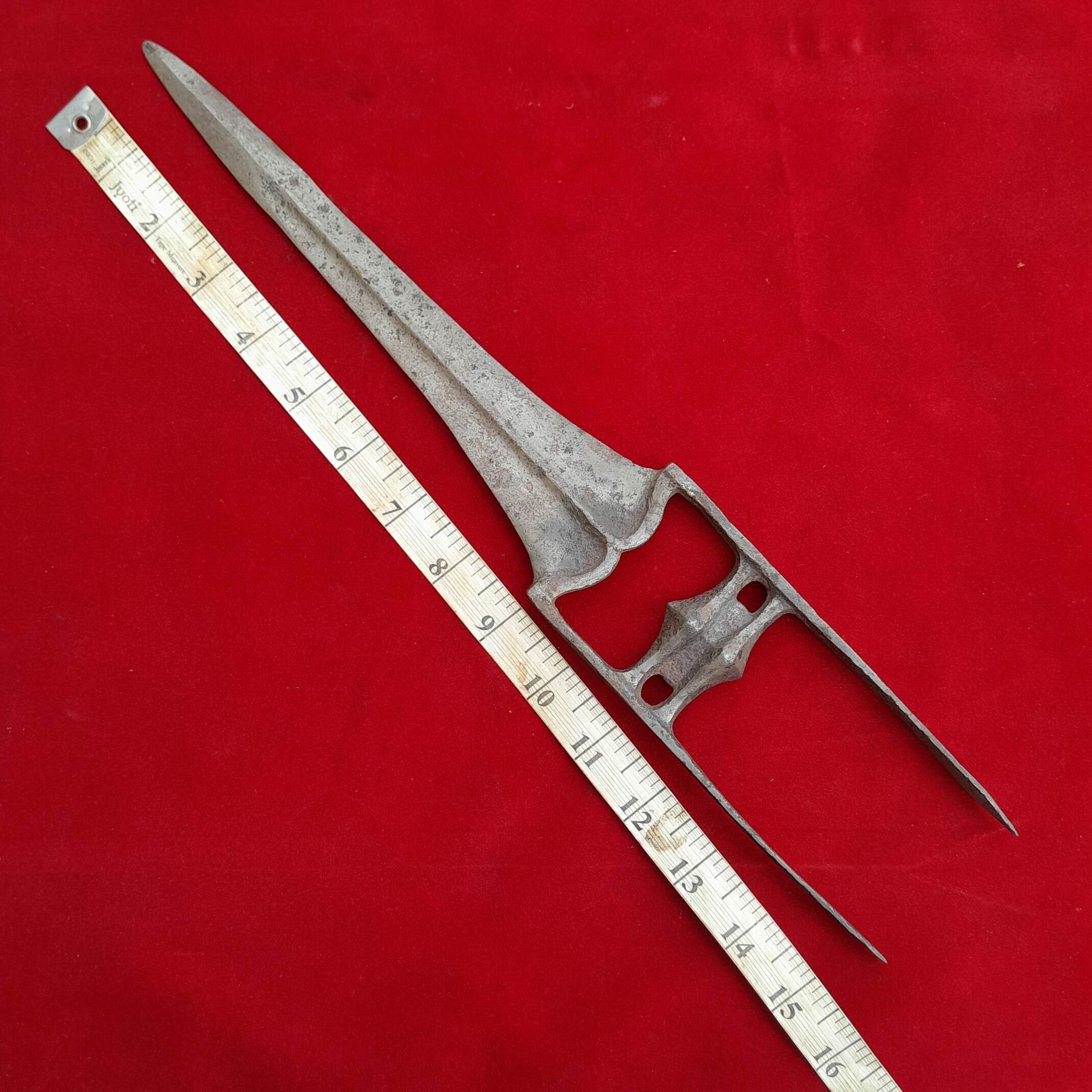 Rare Indian Mughal Rajput Sikh All Wootz Steel Large Katar - Etsy