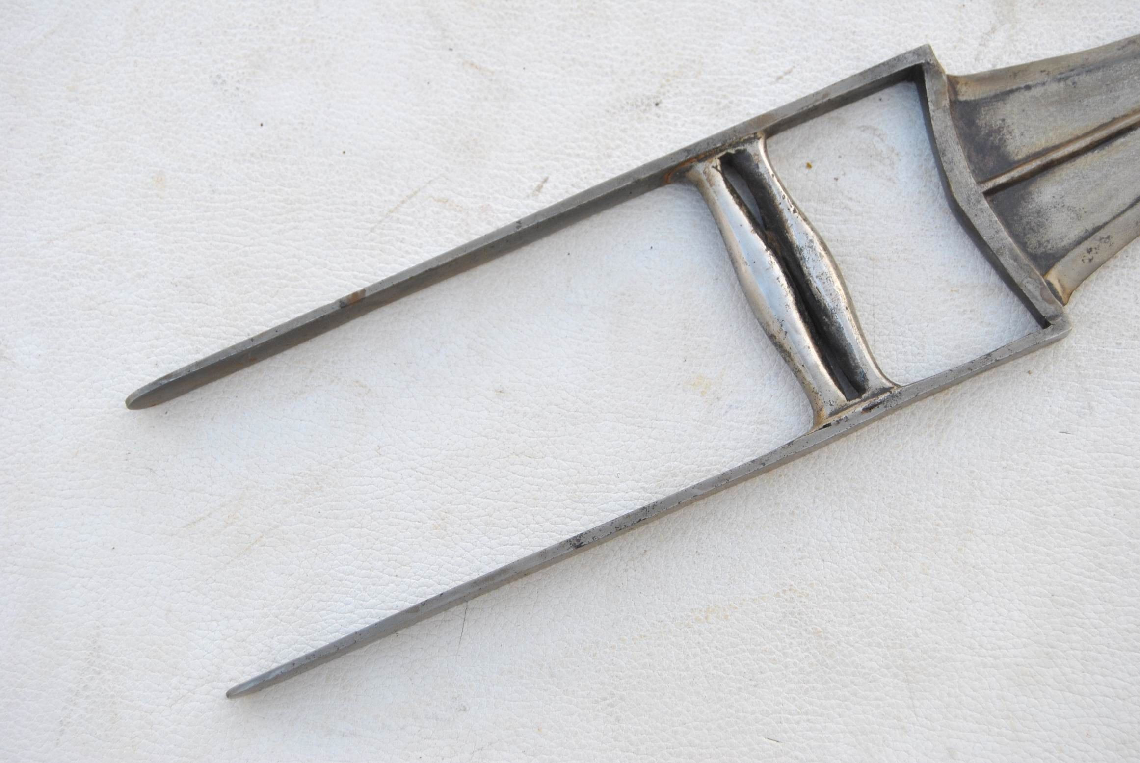 Rare Indian Mughal Rajput Sikh All Wootz Steel Katar Tiger - Etsy