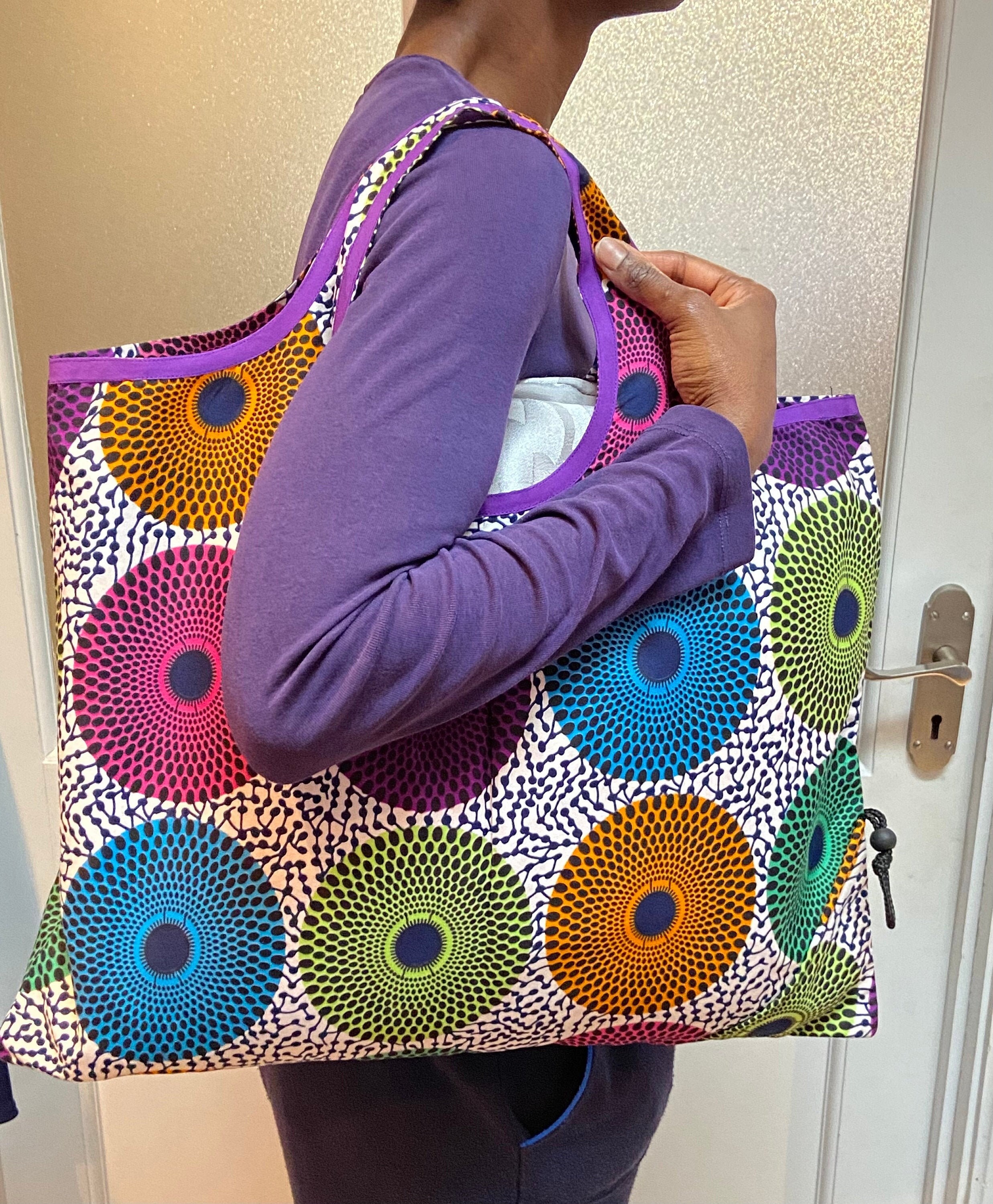 African Shopping Bag/reusable Bag/ Sac Africain/ BYO - Etsy UK