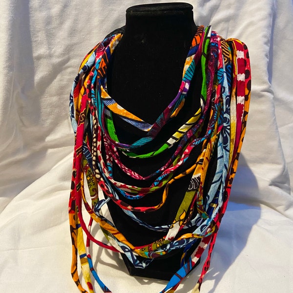 Ankara Necklace - Etsy