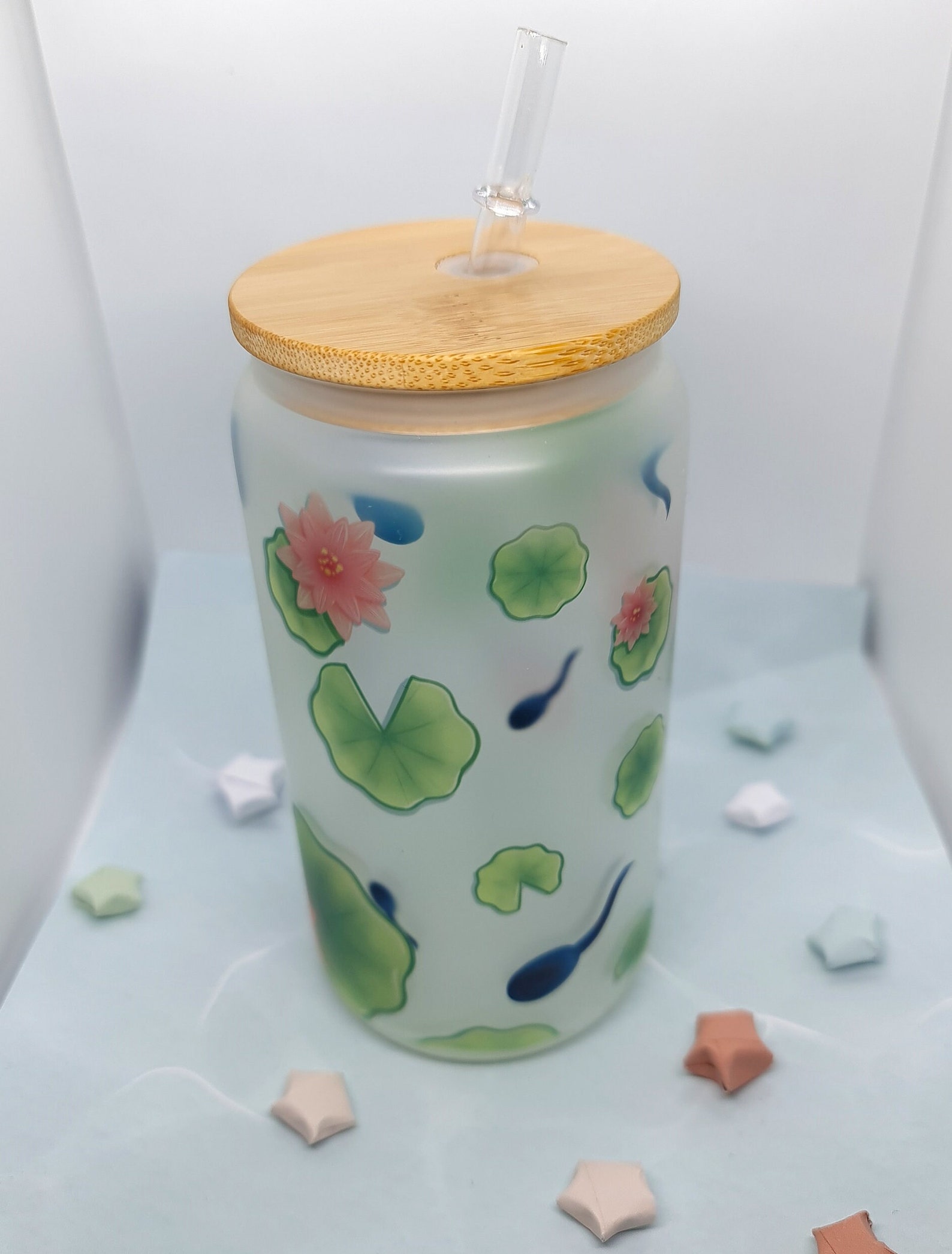 Cute Tadpole Cup - Glass Tumbler | Coffee Lover Gift | Glass Can | Gift ...