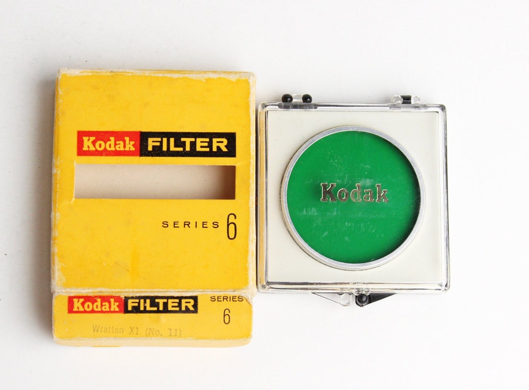 KODAK Series VI 6 Wratten X1 No.11 GREEN Drop-in Filter With Case and ...