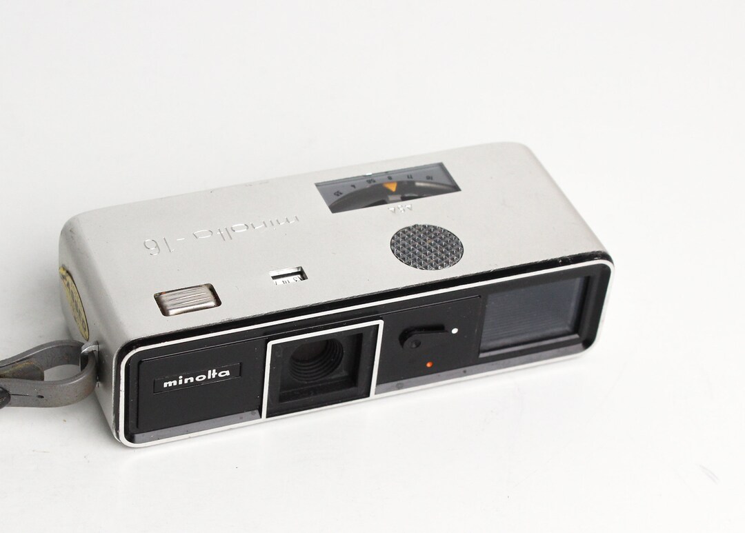 Minolta-16 Model P Miniature Camera With Rokkor 35/25 Lens - Works! - Etsy