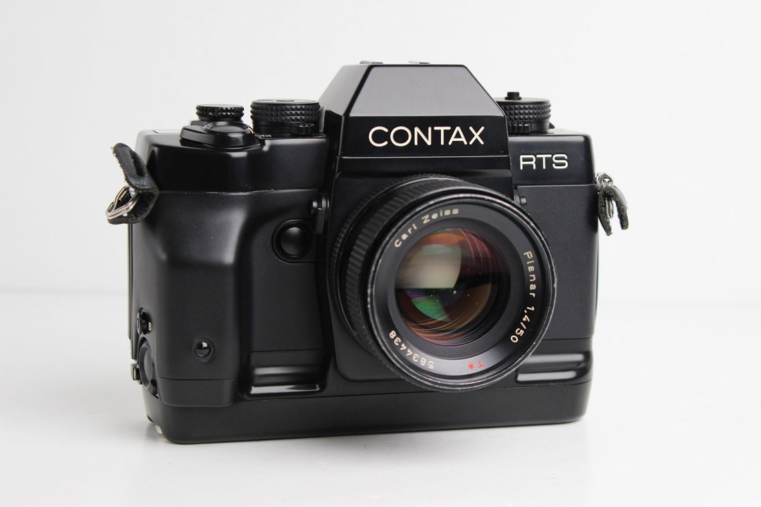CONTAX RTS 35mm SLR Film Camera With Contax Carl Zeiss Planar T* 50mm ...