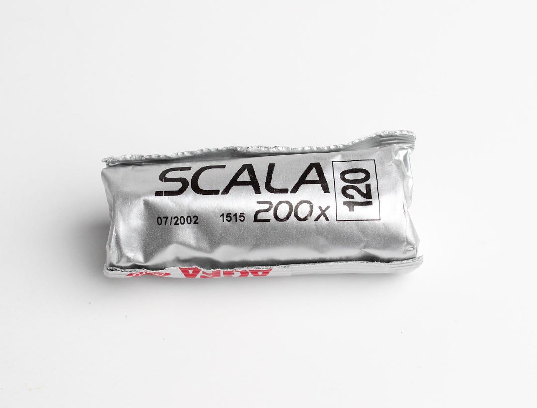 AGFA SCALA 200x 120 B&W Film Expired 2002 - Rare Film - Etsy