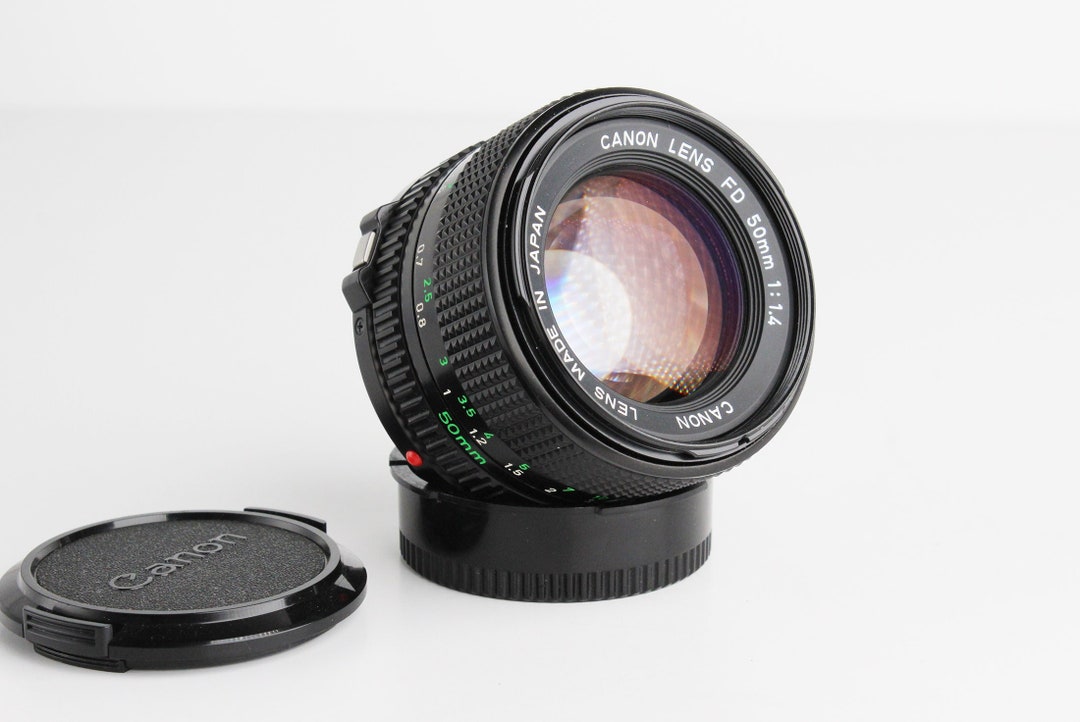 Vintage CANON Lens FD 50mm F/1.4 - in Great Condition - Perfect for ...