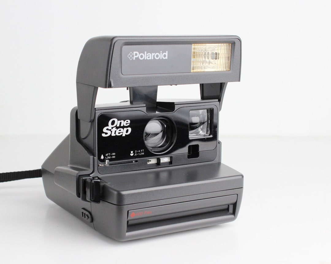 Vintage POLAROID One Step FLASH 600 Type Instant Film Camera Made in UK ...