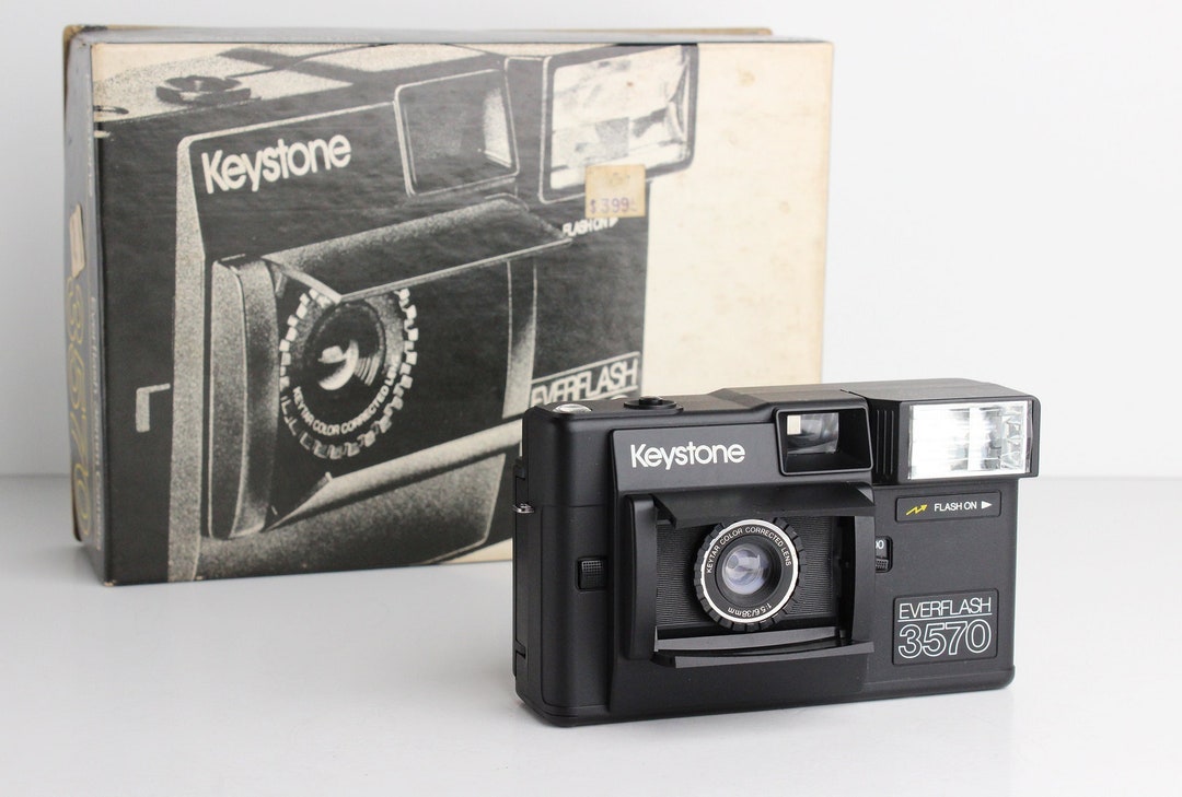 KEYSTONE Everflash 3570 - 35mm Point&shoot Film Camera With 38mm F/5.6 ...