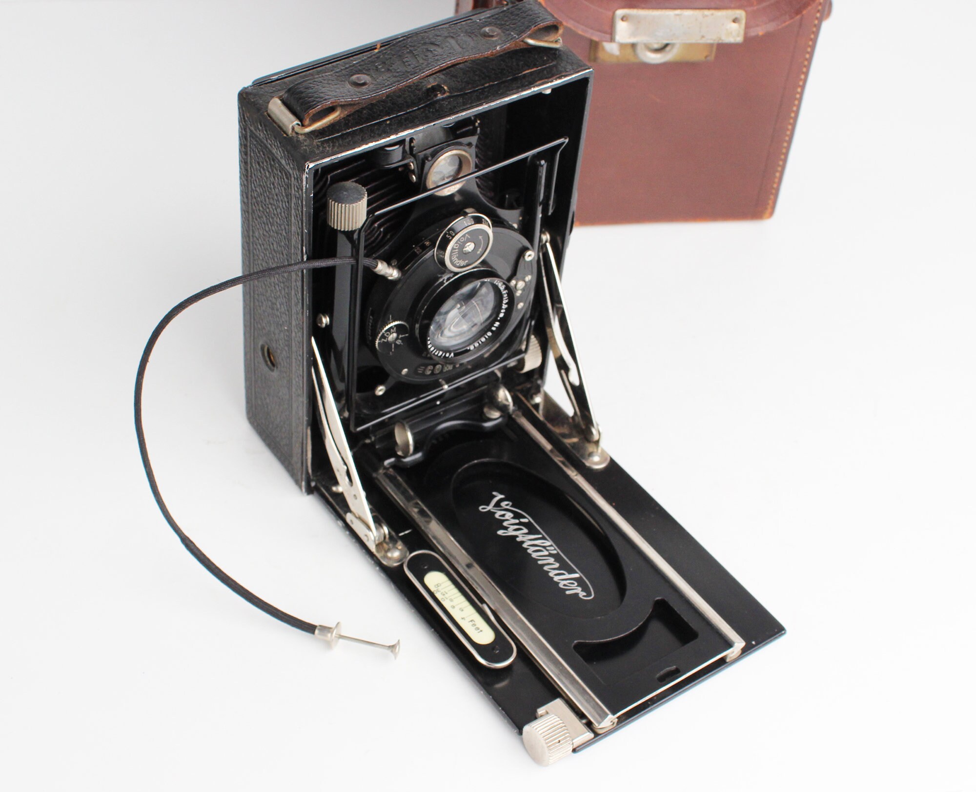 VOIGTLANDER AVUS 9x12cm Folding Plate Camera With Anastigmat SKOPAR F4 ...