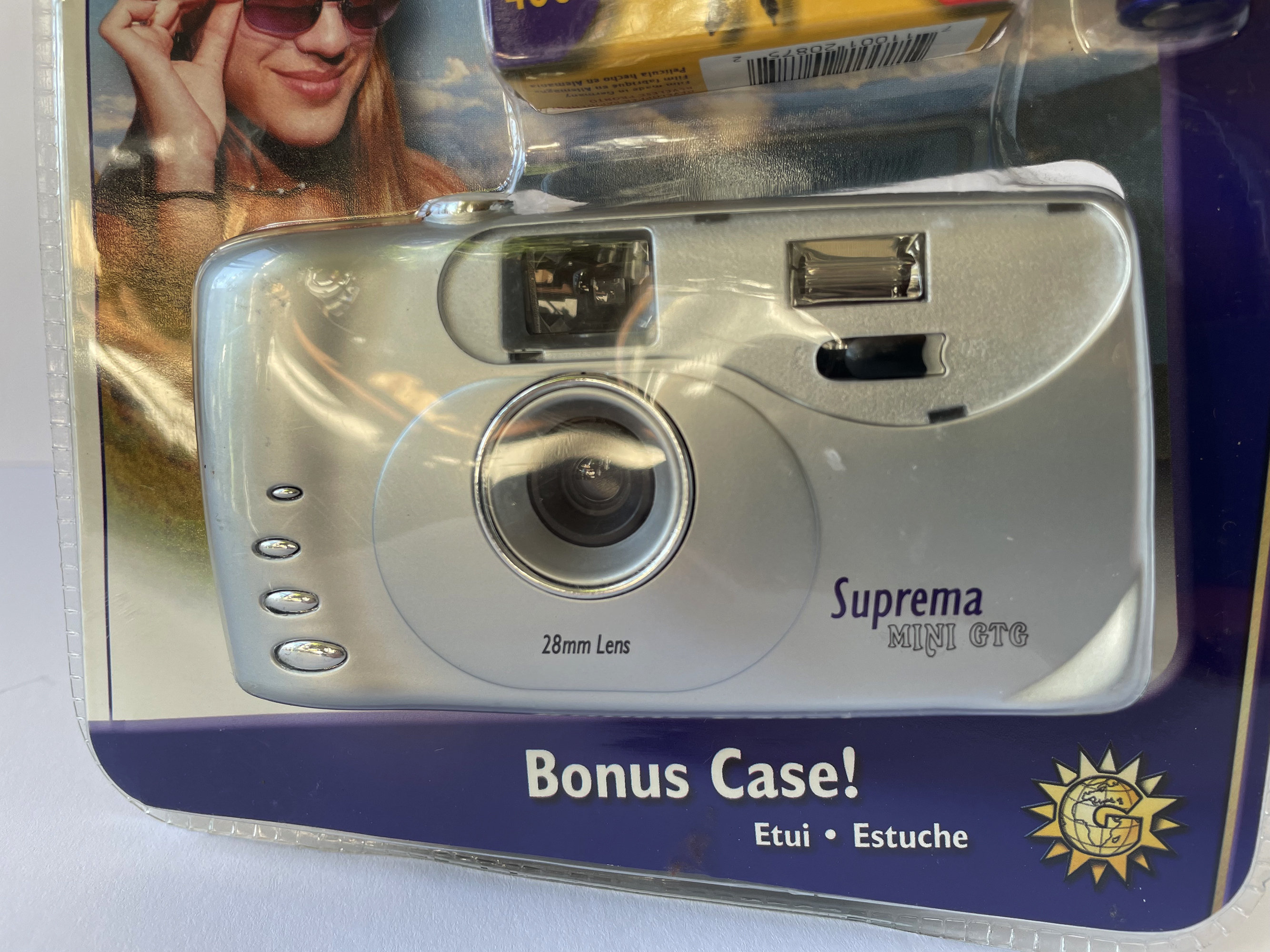 SUPREMA Mini Gtg 35mm Point&shoot Film Camera With 28mm Lens Sealed Box ...