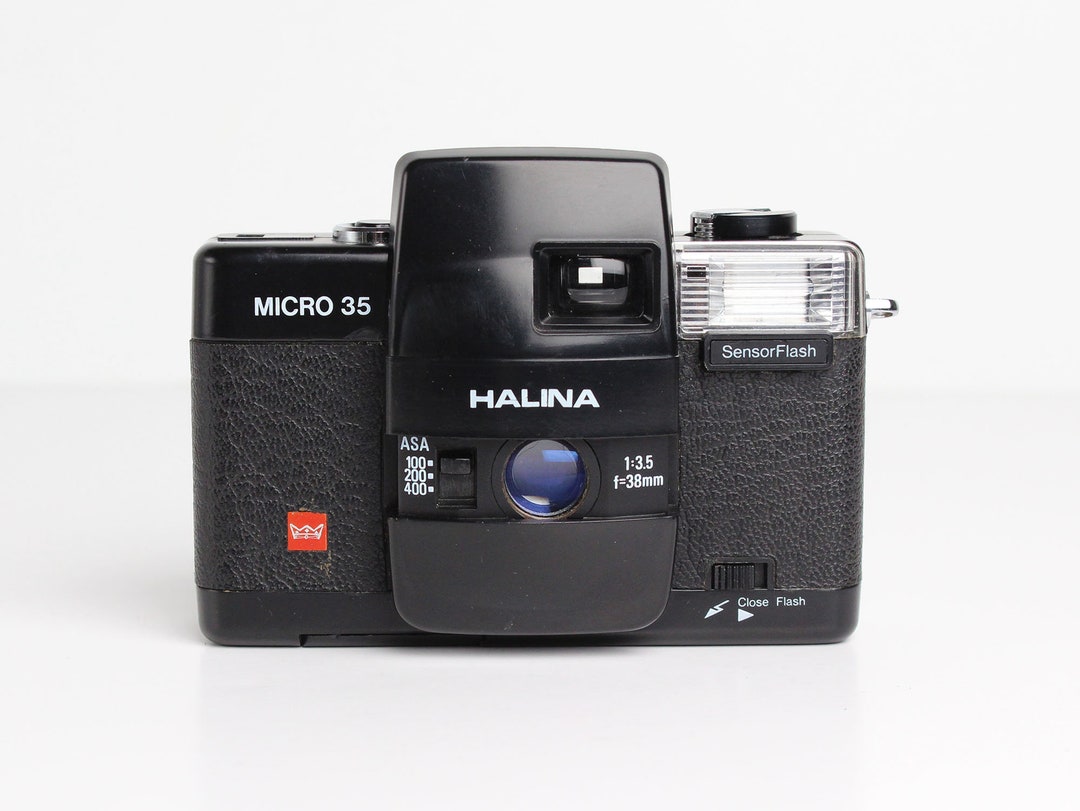 HALINA MICRO 35 35mm Film Vintage Point-and-shoot Camera - Camera Works ...