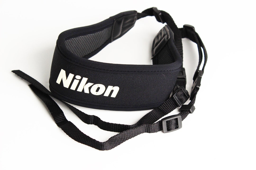 Original Vintage NIKON Camera Neck Strap Neoprene - Etsy