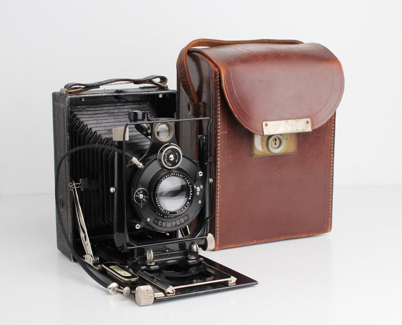 VOIGTLANDER AVUS 9x12cm Folding Plate Camera With Anastigmat SKOPAR F4 ...