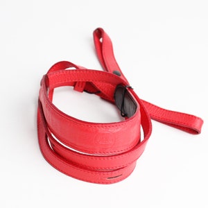 LEICA Leather Carrying Camera Strap With Sliding Pad - PINK - Great ...