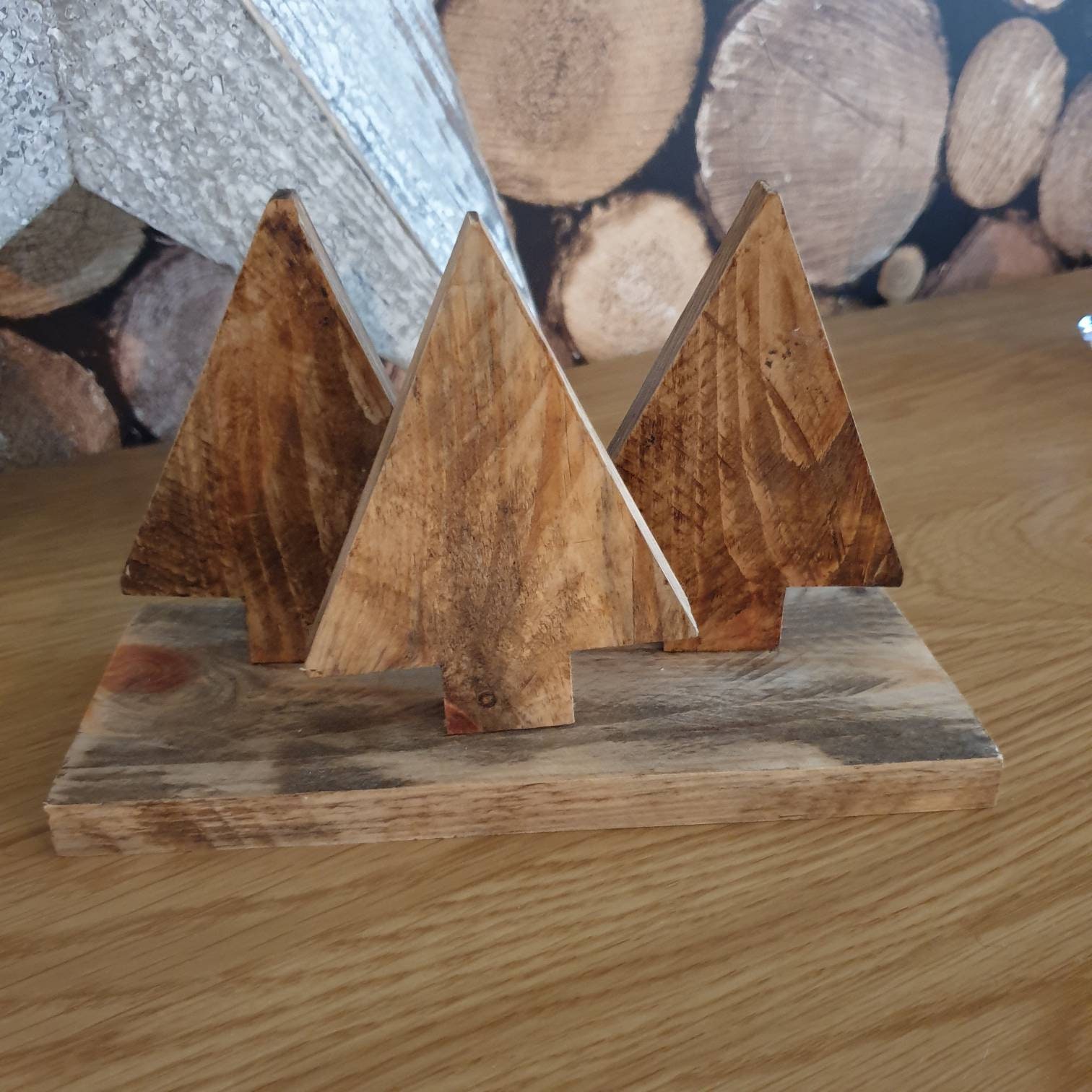 Handmade Christmas Decoration From Reclaimed Wood. - Etsy
