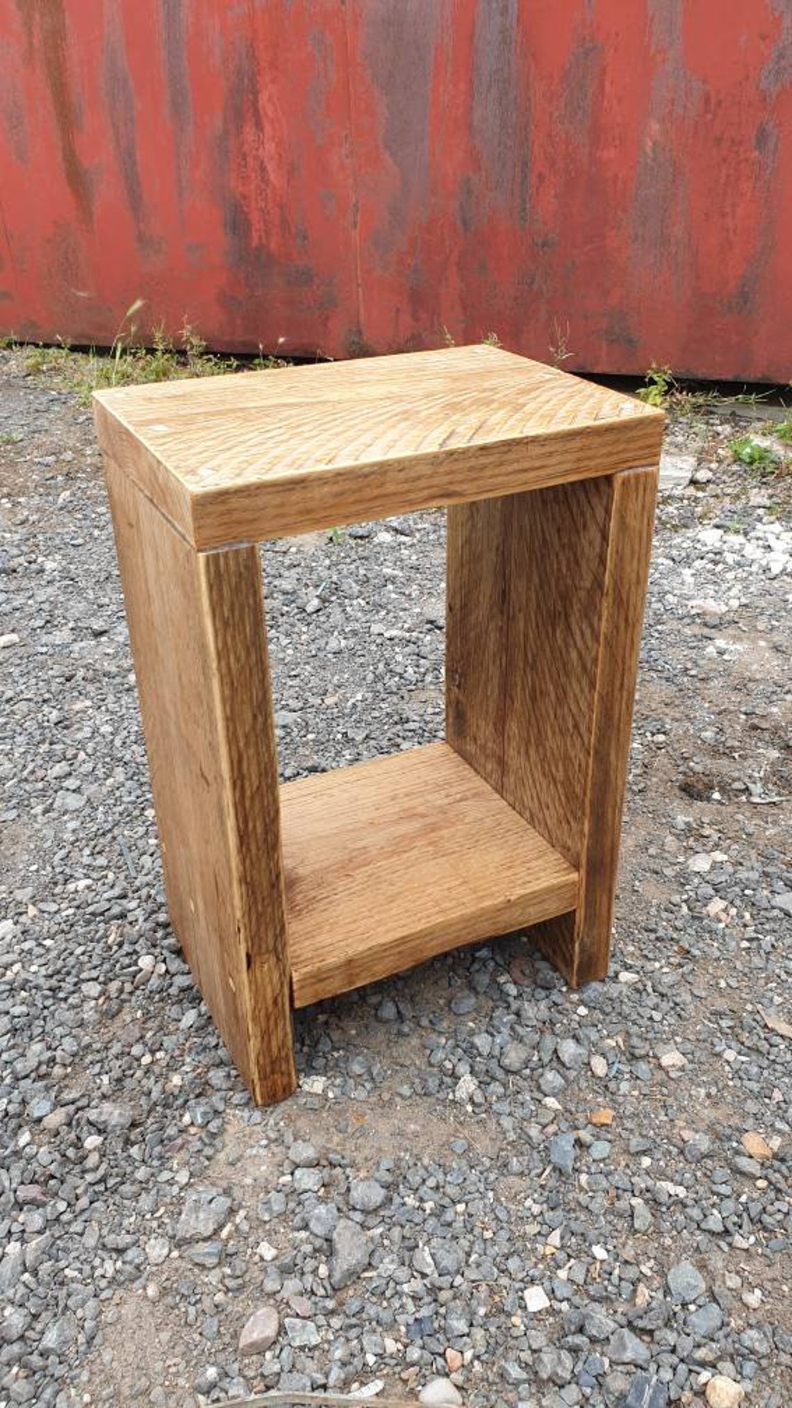 Handmade Bedside Table From Reclaimed Wood. - Etsy UK