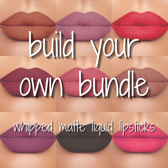 Build Your Own Bundle Liquid Lipstick Bundle Vegan Cruelty - Etsy Build Your Own Bundle Liquid Lipstick Bundle Vegan Cruelty - Etsy