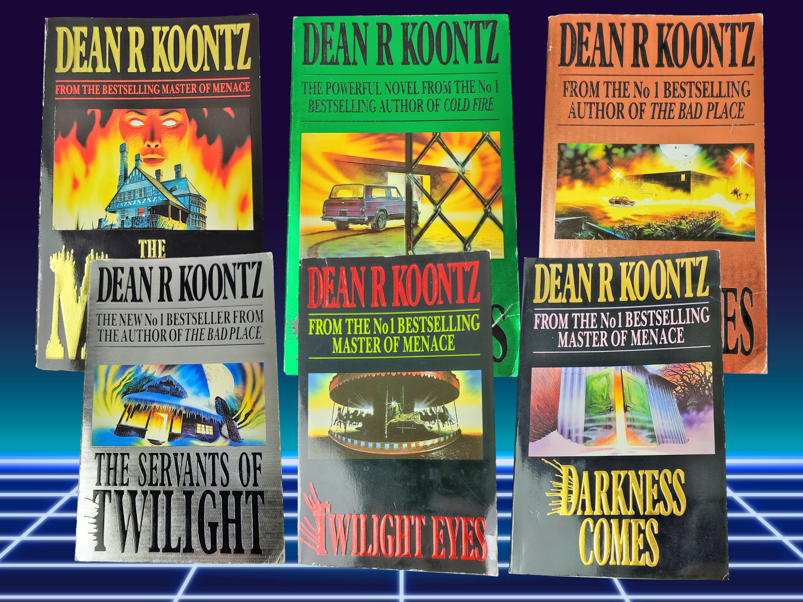 Dean Koontz Books Twilight Eyes / Servants of Twilight / Shadowfires ...