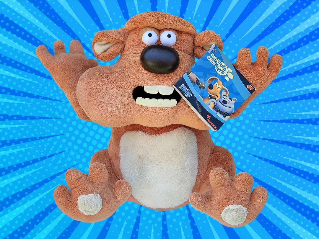 Vintage Creature Comforts Fluffy the Hamster Plush 2003 Aardman ...